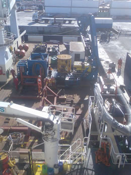 Deck Mobilization Gallery - Kamoy Engineering, Malta